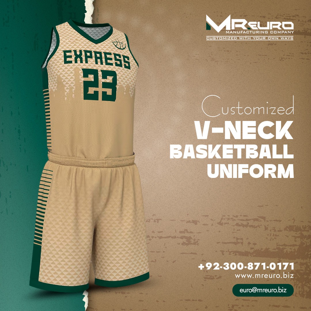 V-Neck Basketball Uniform